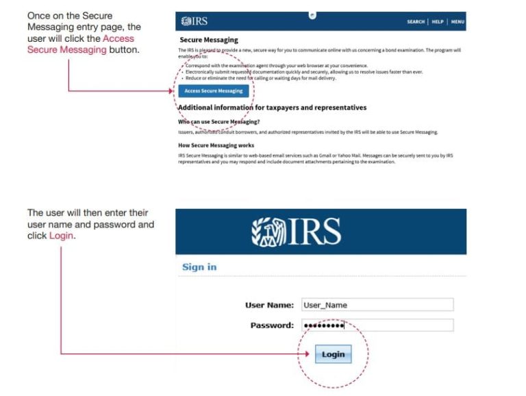 IRS Secure Messaging - TaxGoo